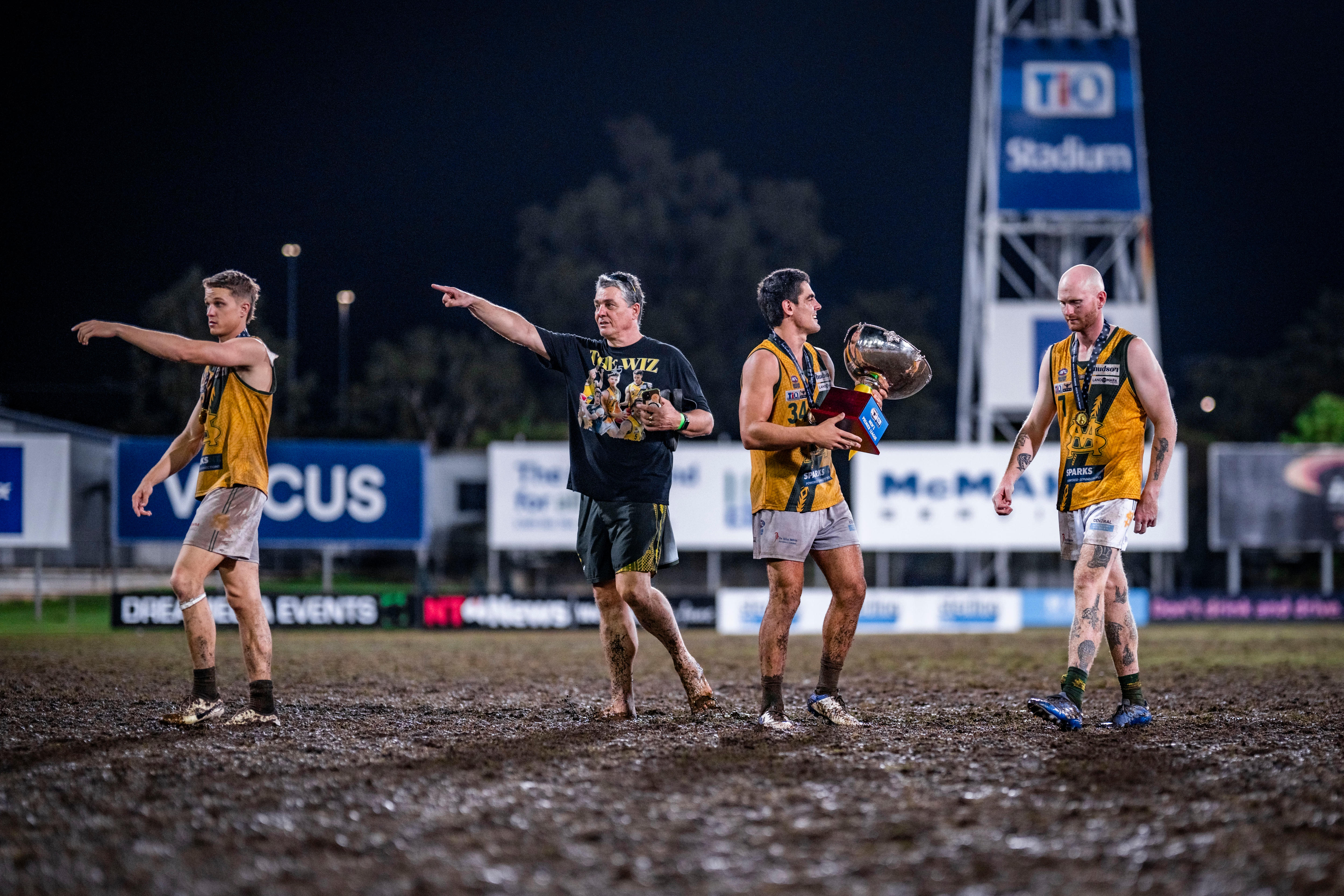 Race to turn Darwin 'buffalo wallow' back into grass in time for NRL ...