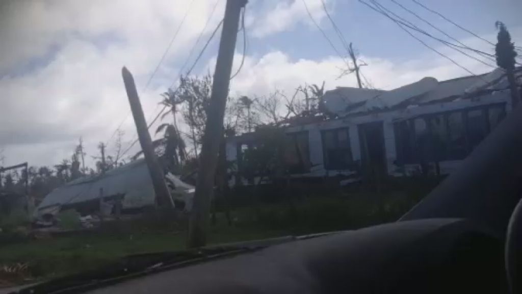 Footage of cyclone damage in key towns of Ha'apai, Tonga - ABC News