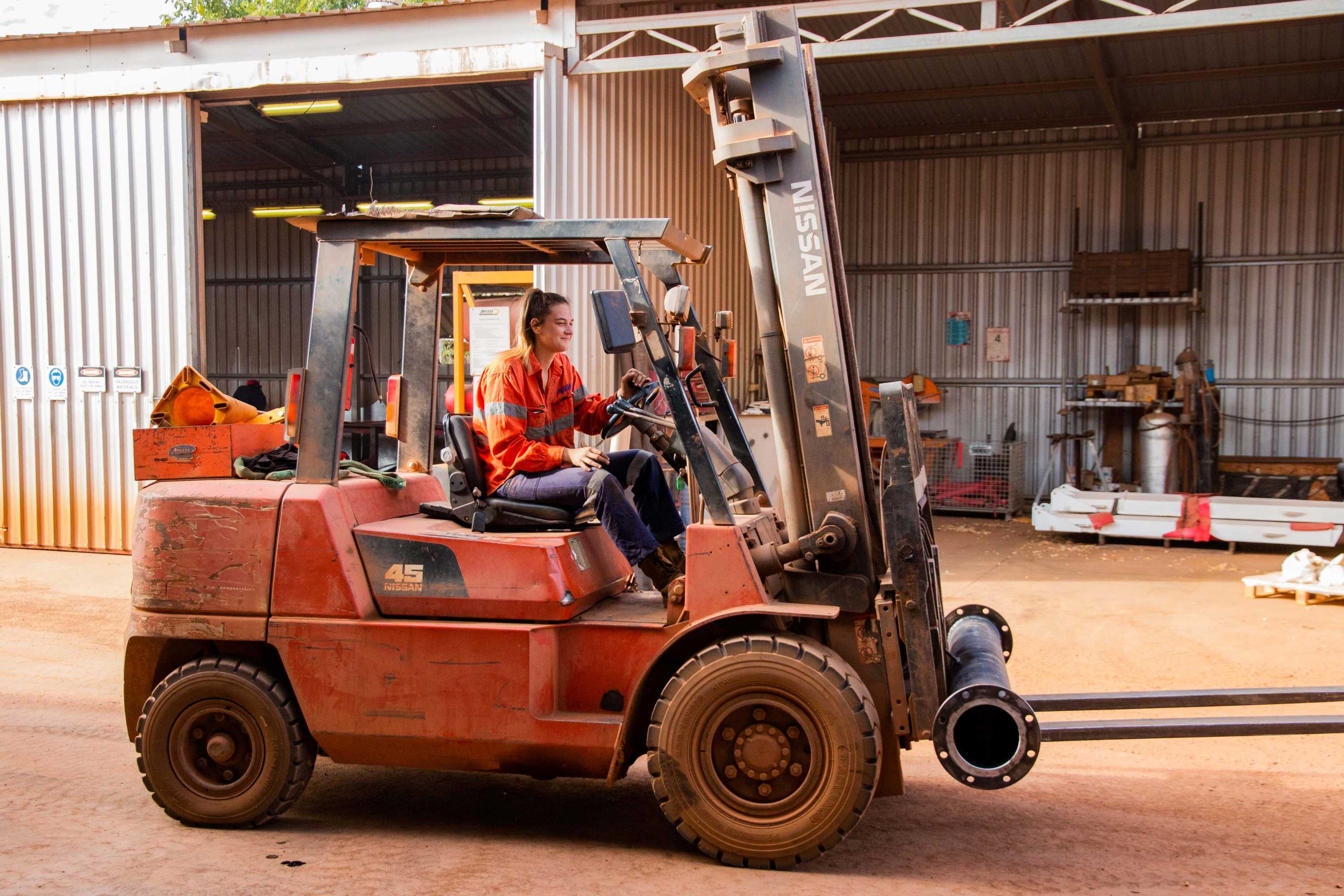 Lone female boilermaker MacKenzie Gulland hoping more women will join ...
