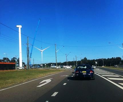 Newcastle blows off landmark wind turbine - ABC News