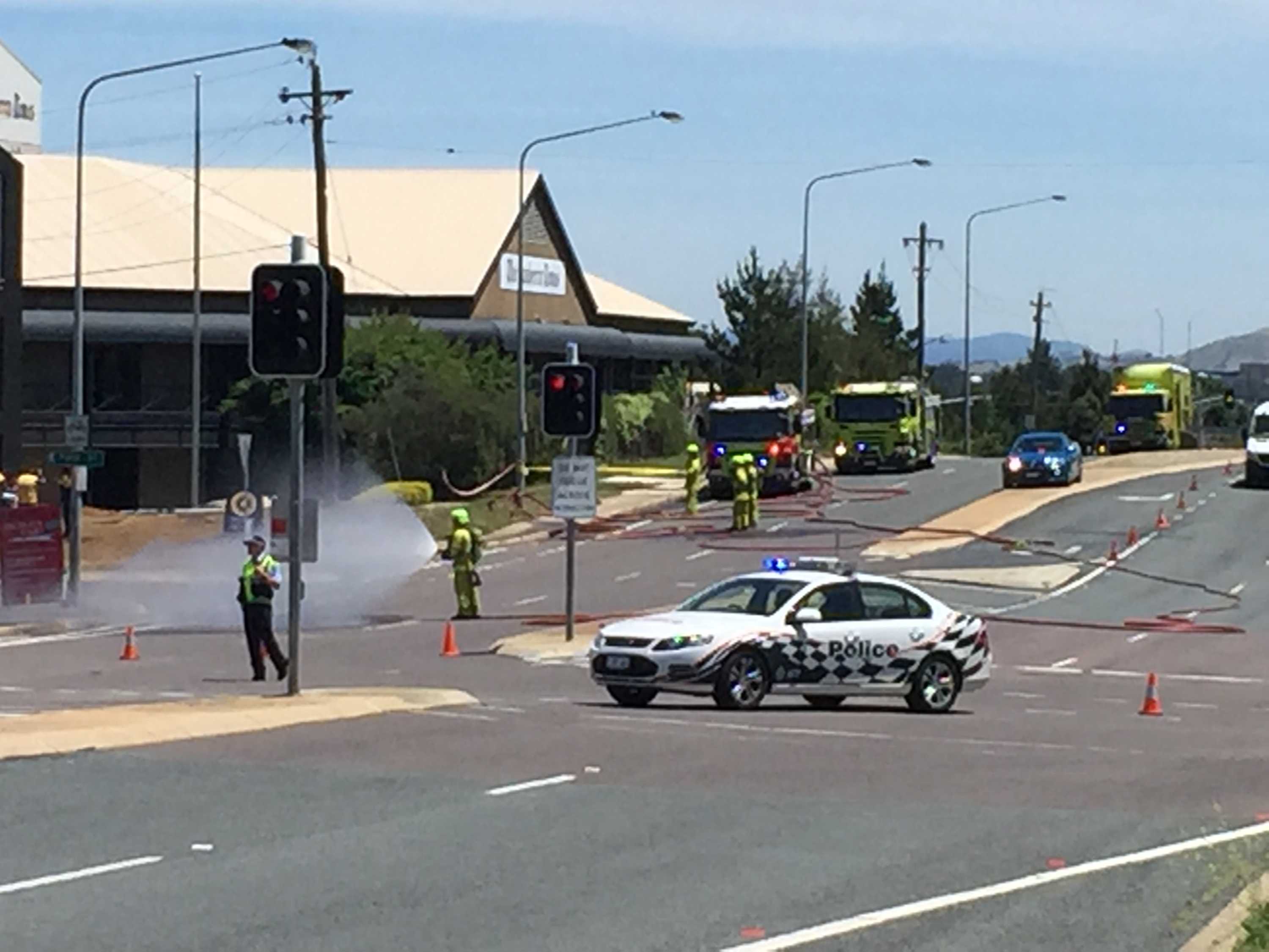 Rupture of major gas line prompts evacuations in Fyshwick - ABC News