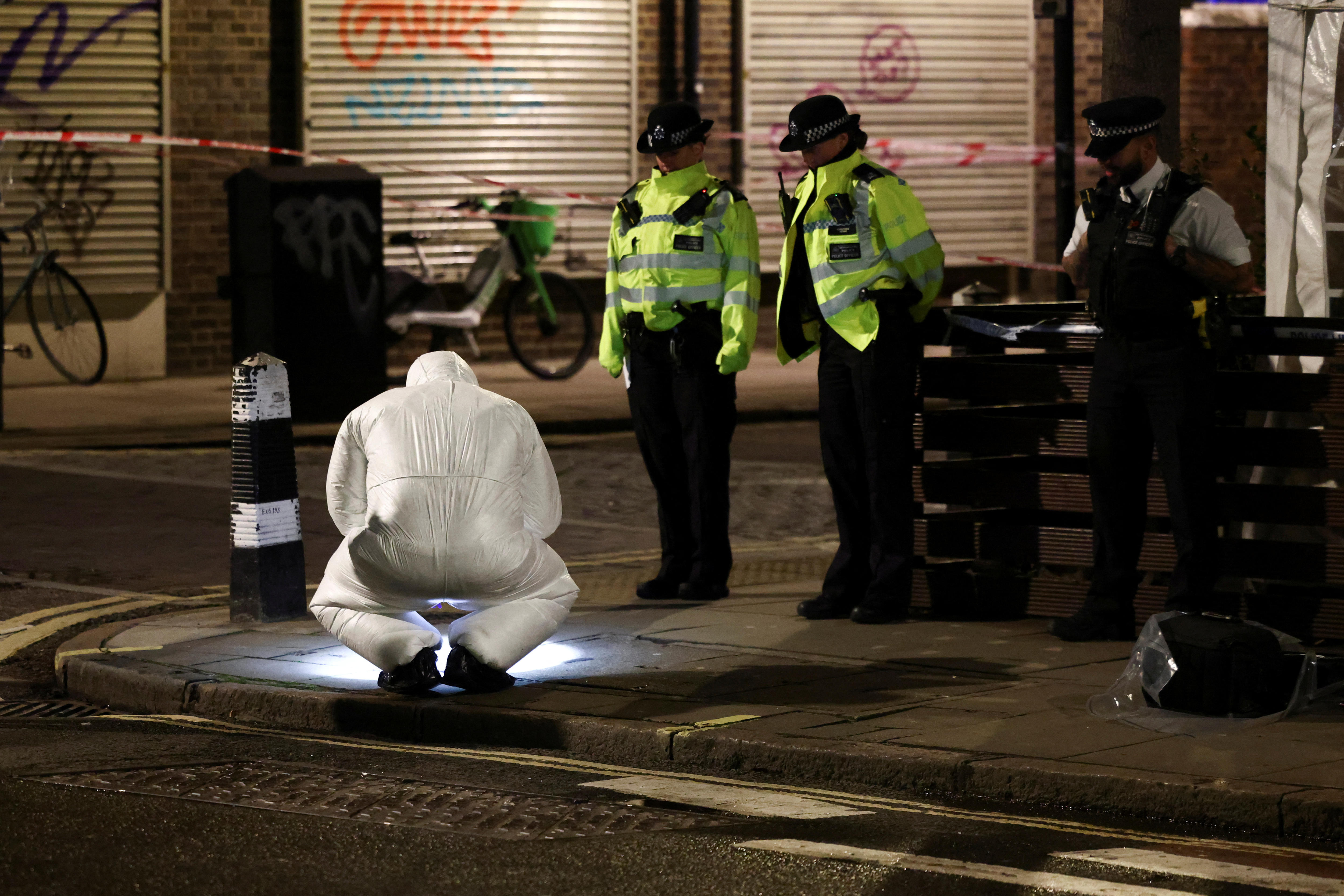 Girl, 7, seriously hurt and others injured in shooting near London ...