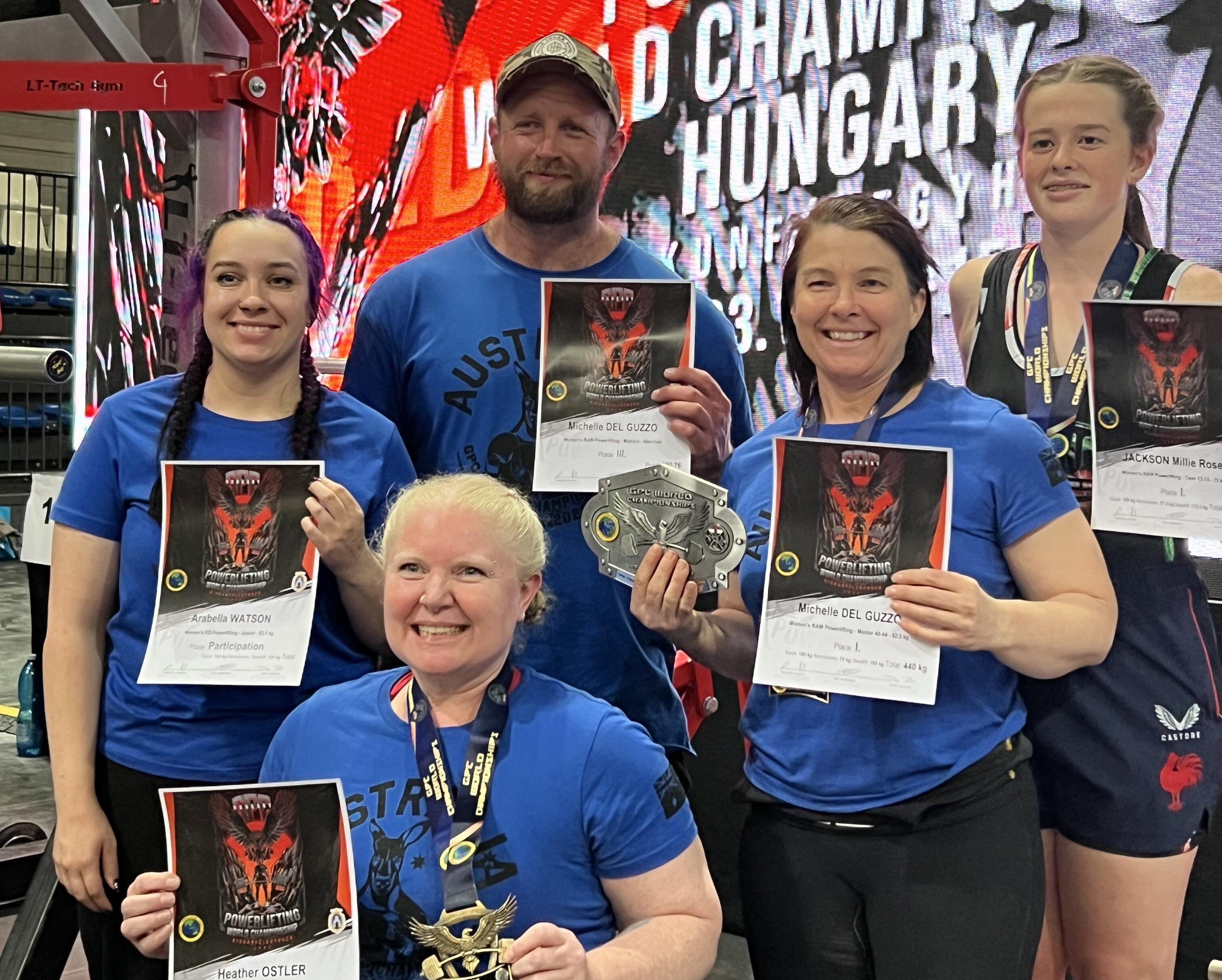 Heather Ostler wins three gold medals at 2023 Global Powerlifting ...
