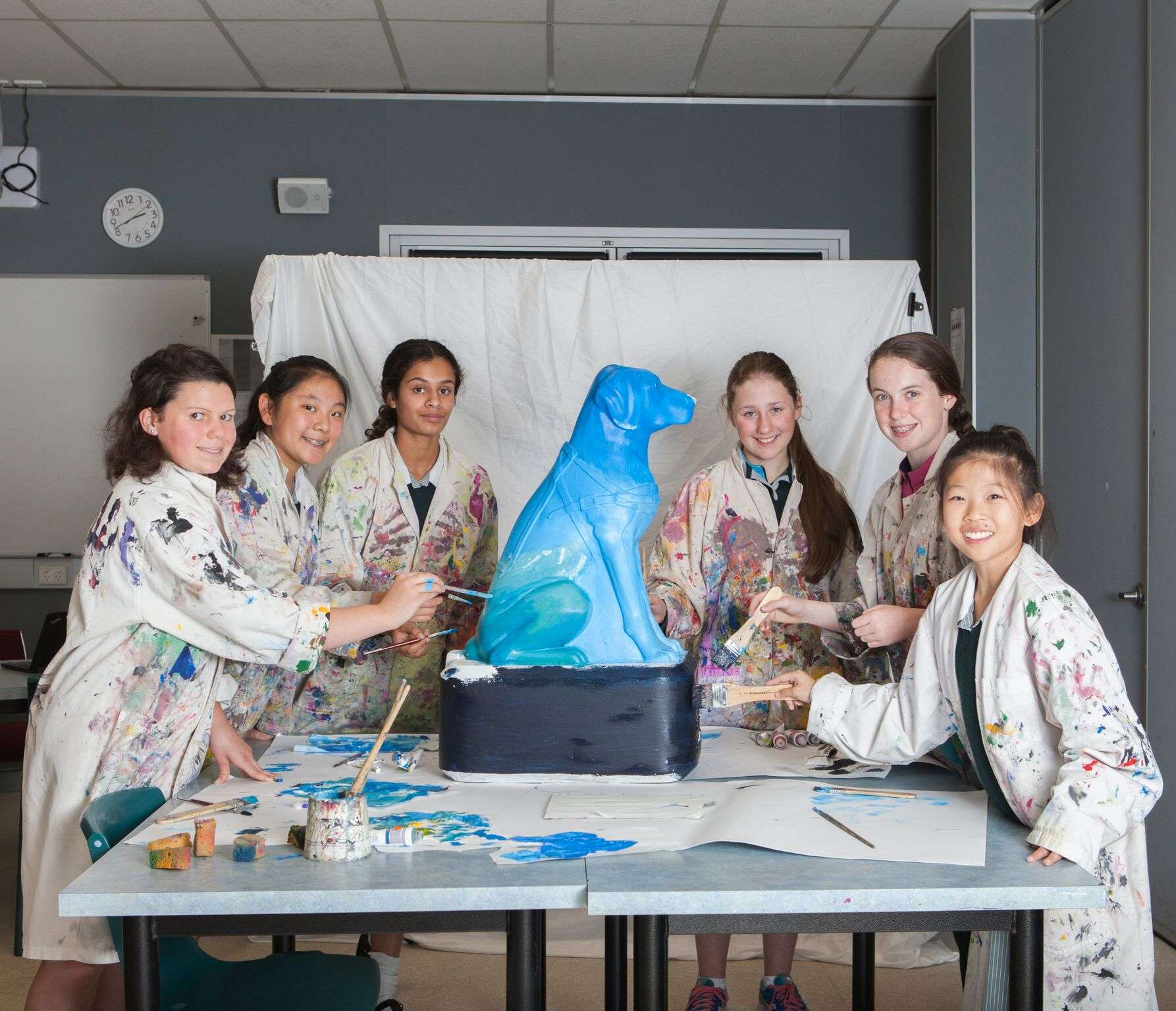 Melbourne artists, students turn iconic guide dog collection boxes into ...