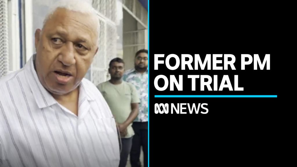Fiji's Frank Bainimarama appears in court - ABC News