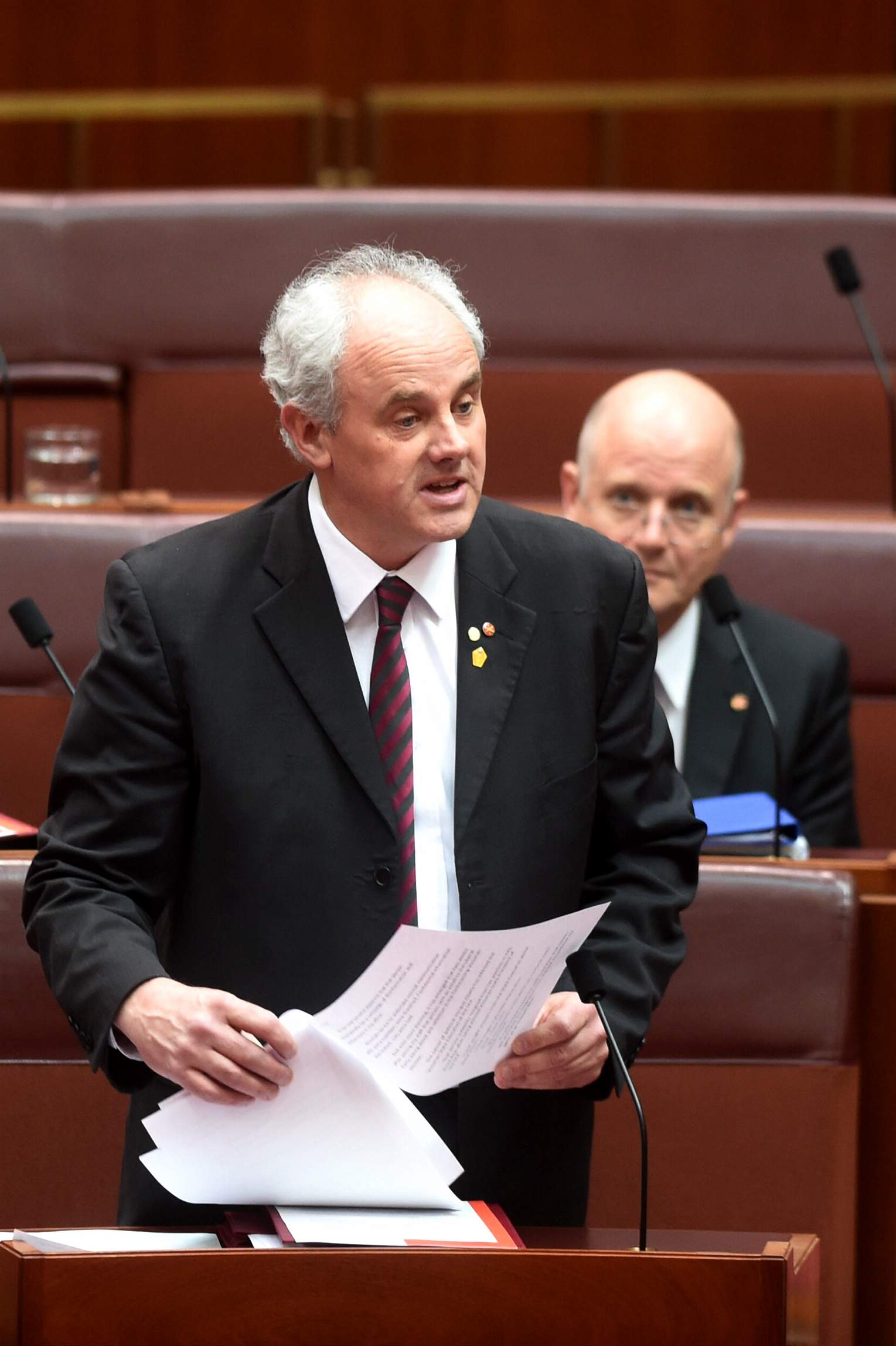 Senator John Madigan cuts ties with Democratic Labour Party, citing 'cancer of political ...