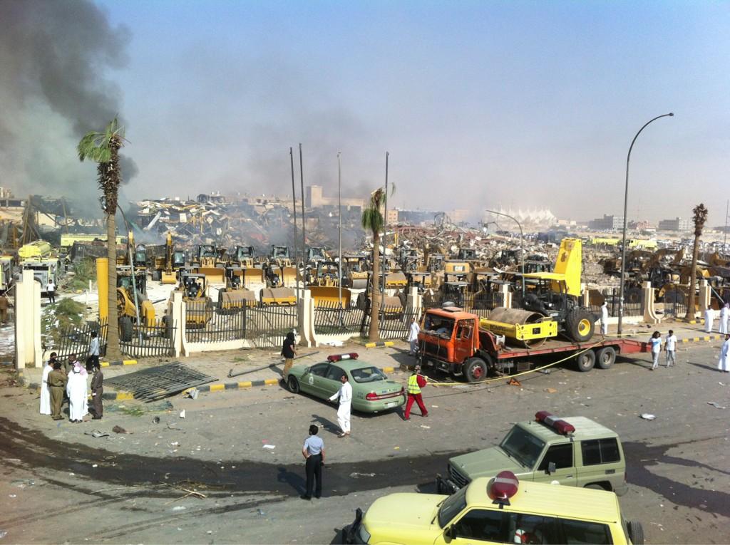 Building levelled in deadly Saudi tanker blast - ABC News