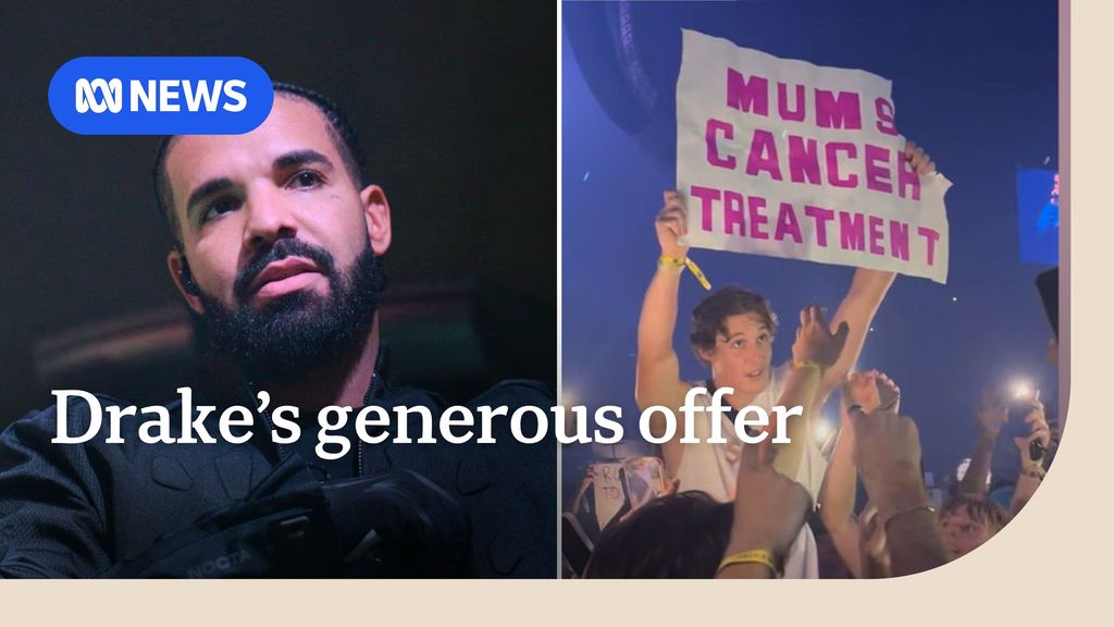 Drake offers to pay for Port Macquarie woman's cancer treatment - ABC News