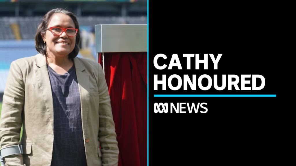 Stadium Australia grandstand honours Olympic legend Cathy Freeman - ABC ...