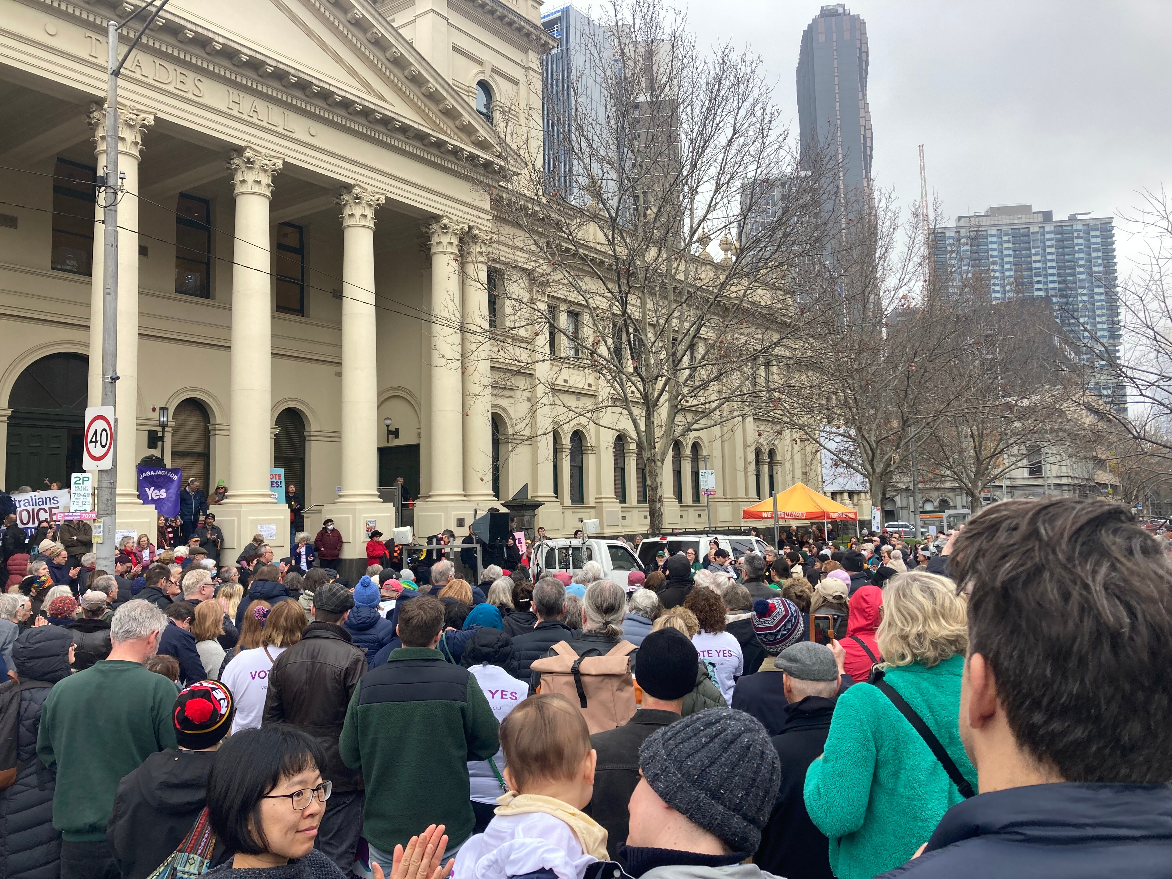 Yes advocates rally support for Voice to Parliament at events around ...