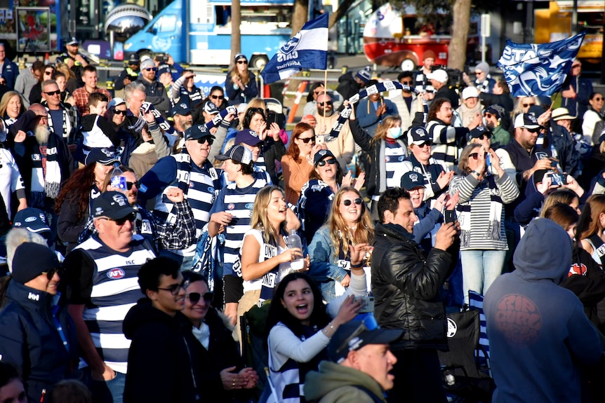 Geelong erupts in celebration as Cats win 2022 AFL grand final over ... Geelong erupts in celebration as Cats win 2022 AFL grand final over ...