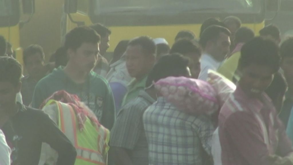 Qatar 2022: World Cup project workers living in slum conditions behind ...