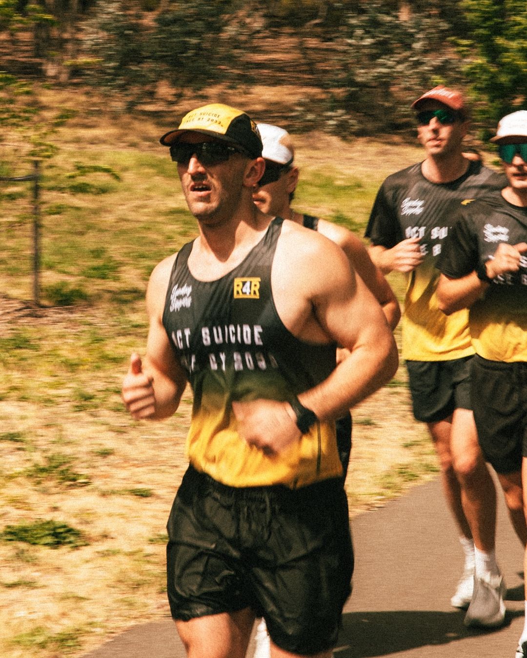 John ran through pain and extreme fatigue to achieve a milestone for a ...