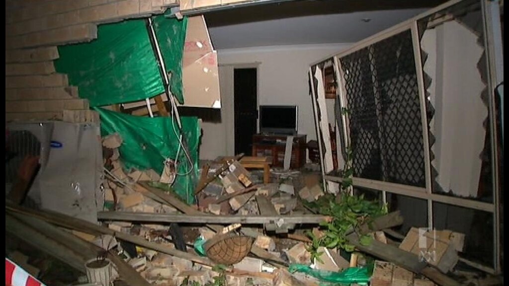 Car crashes into house - ABC News