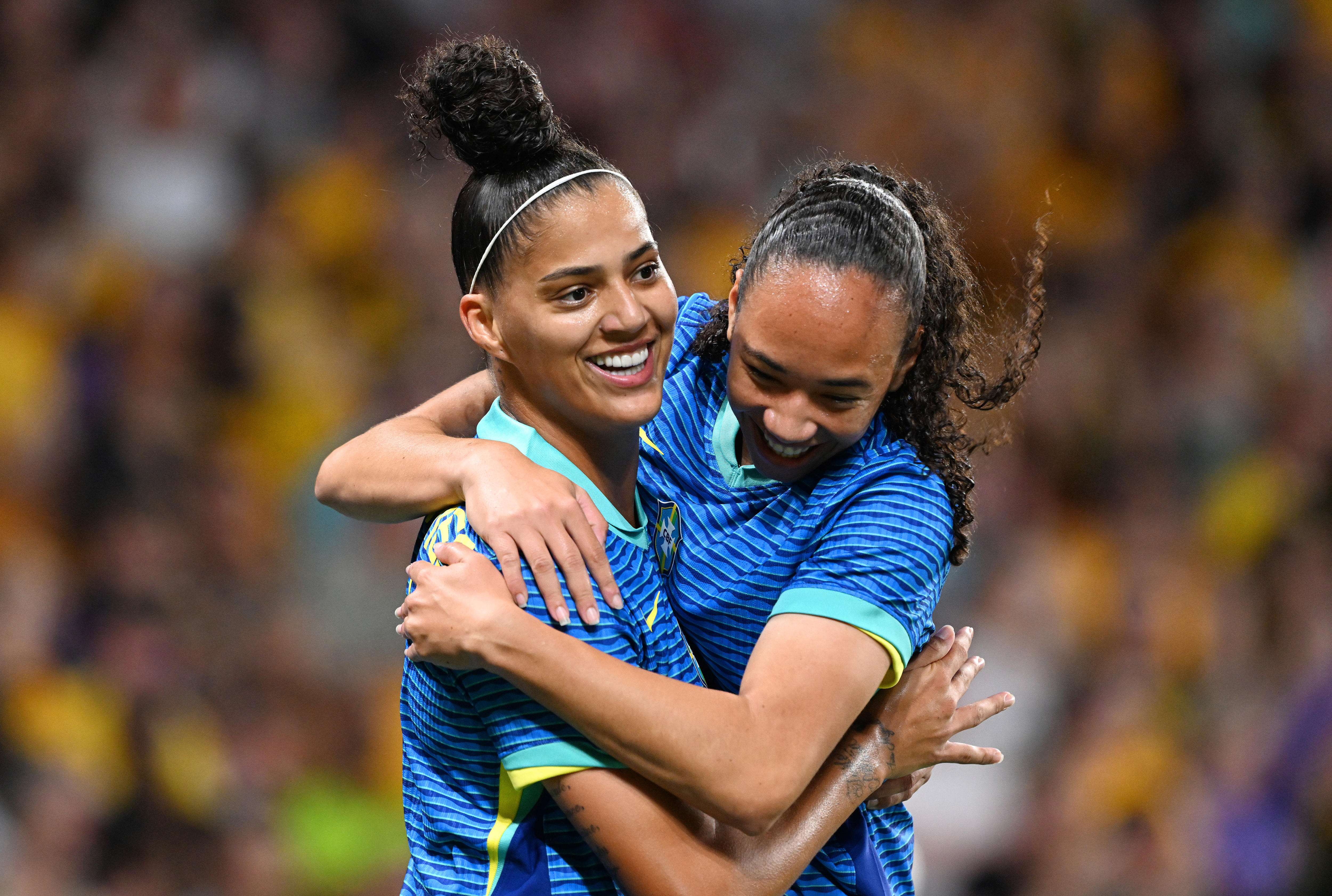 Matildas beaten 3-1 by Brazil in Brisbane, as Clare Polkinghorne bids ...