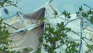 Players hurt in football tent collapse - ABC News