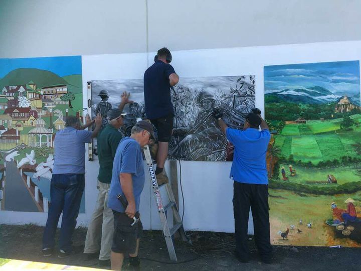 Removed mural of slain war cameraman Neil Davis yet to find a new home ...