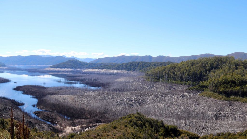 Energy crisis: Tasmania's key hydroelectric source Lake Gordon at ...