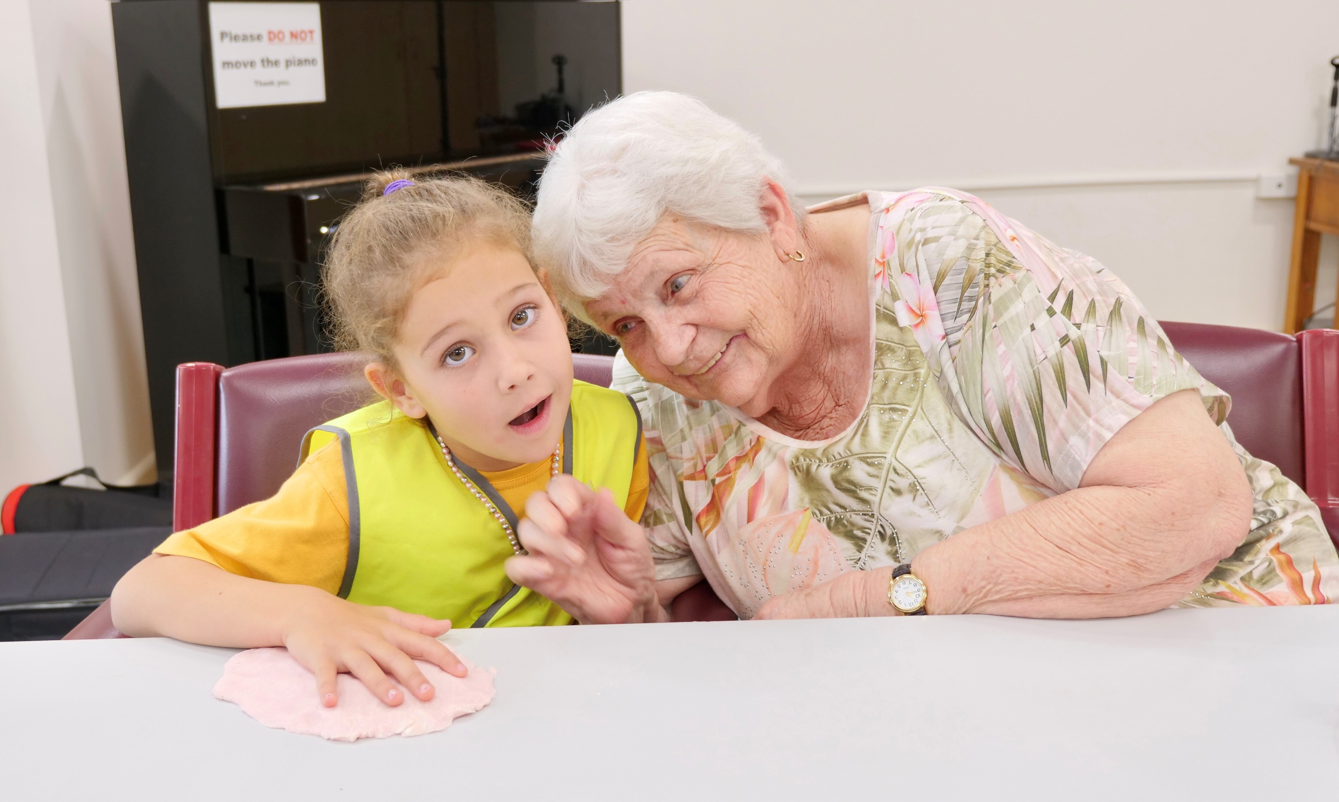 Grand-buddy program returns after COVID-19, linking old and young and ...