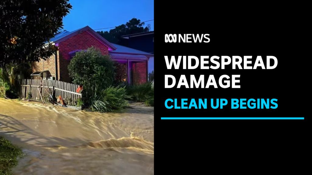 Emergency warnings remain as flood clean up begins in NSW - ABC News