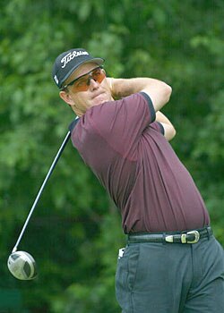 Leaney draws comfort from best major showing - ABC News