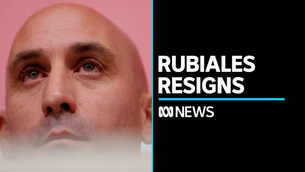 Spain's soccer chief Luis Rubiales announces resignation - ABC News
