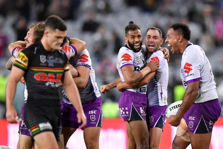 Melbourne Storm beat dogged Penrith Panthers 26-20 in dramatic NRL ... Melbourne Storm beat dogged Penrith Panthers 26-20 in dramatic NRL ...