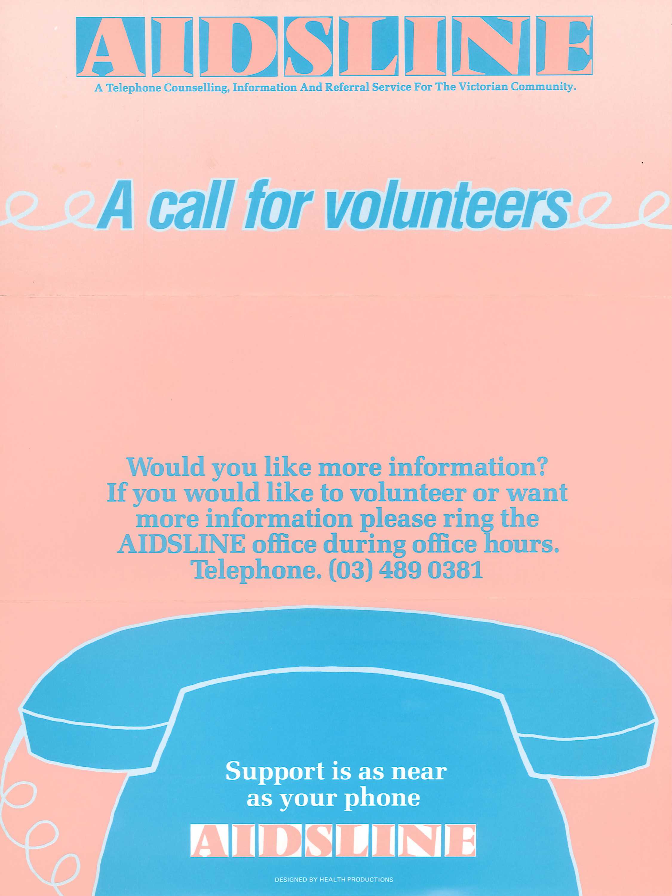 AIDS in Australia: How volunteers helped drive the response to a health ...