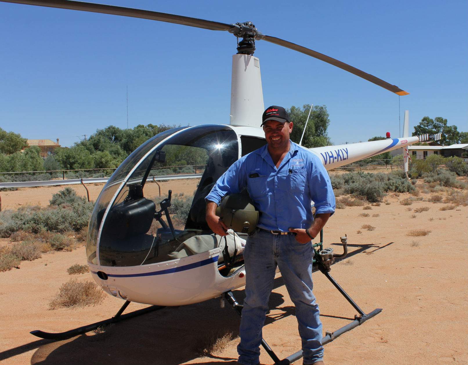 Byron Bay-based chopper musterer says he has never worked a day in his ...