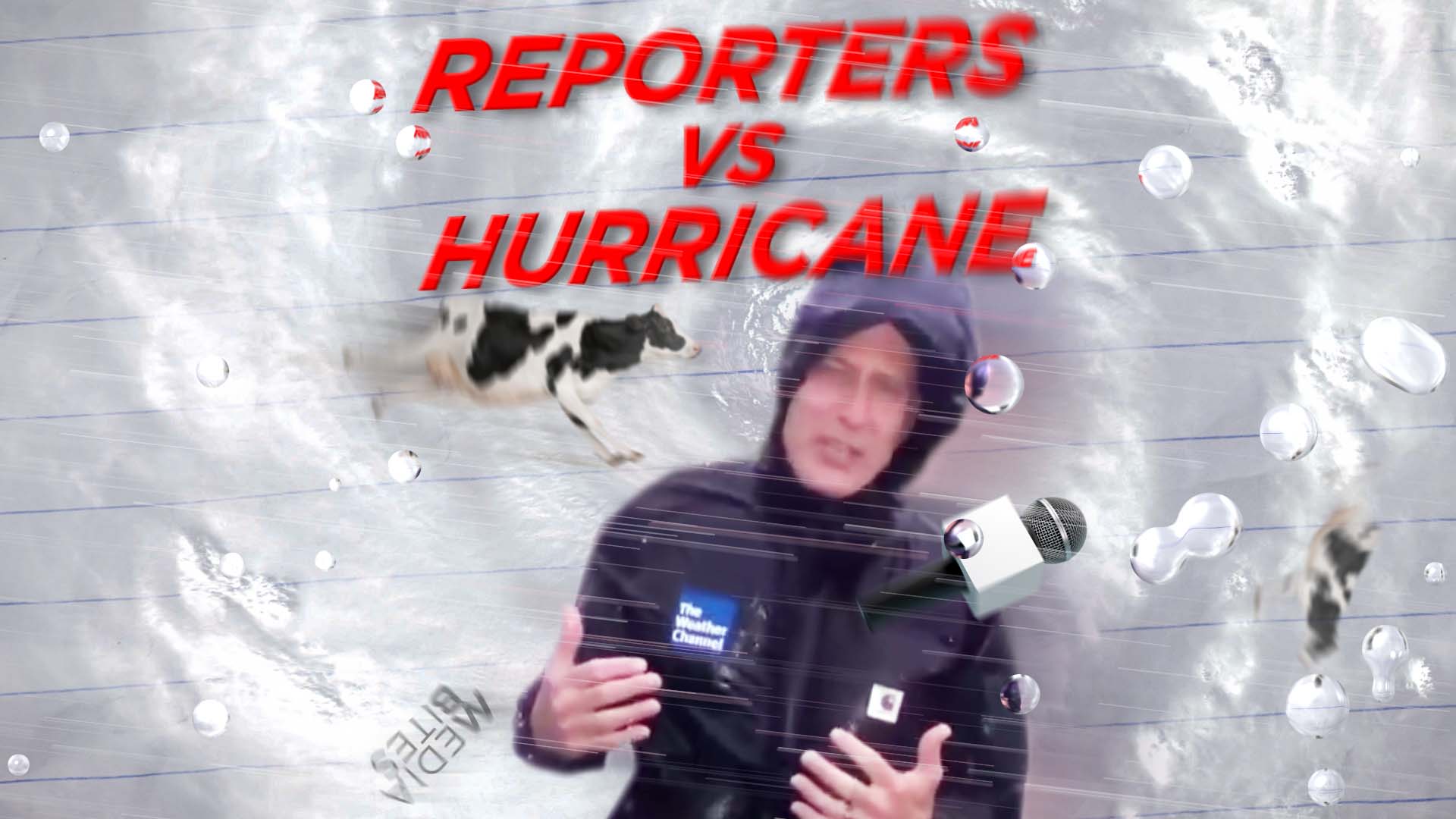 Reporters vs Hurricane - Media Watch