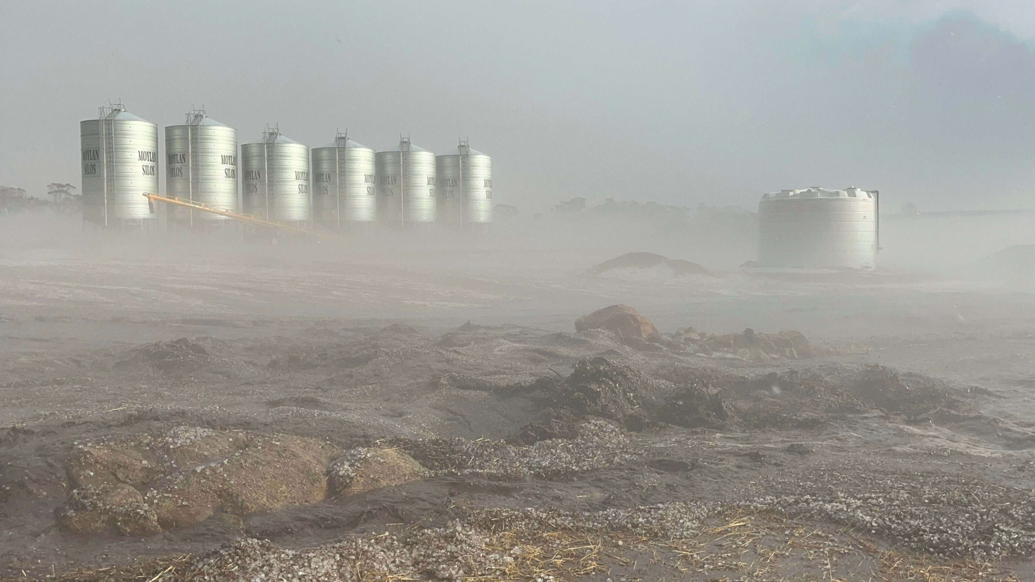 Major clean up for WA Wheatbelt properties after storm damage - ABC News