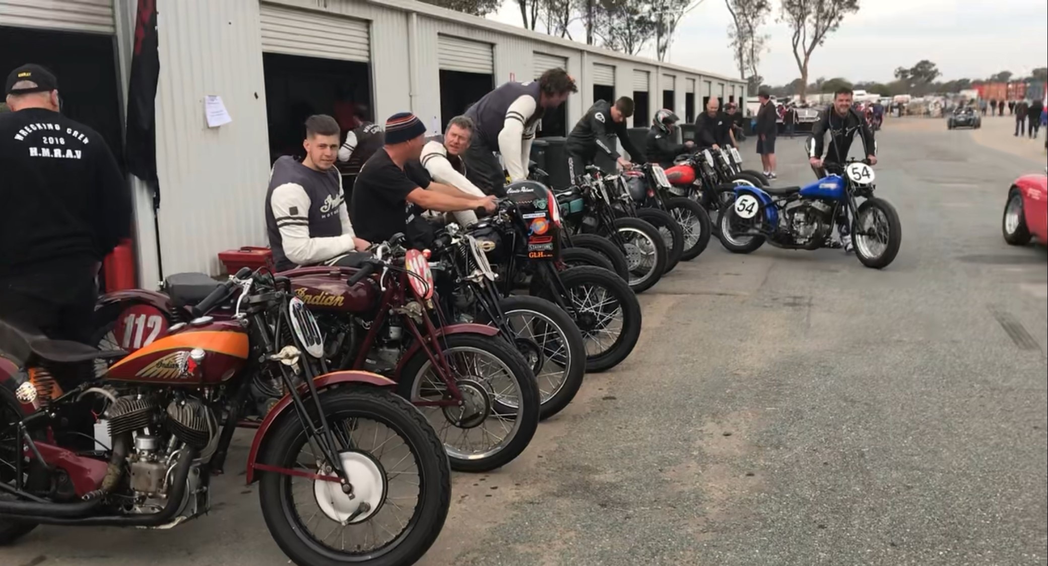 Love of vintage motorcycles and father-son rivalry fuels this family's ...