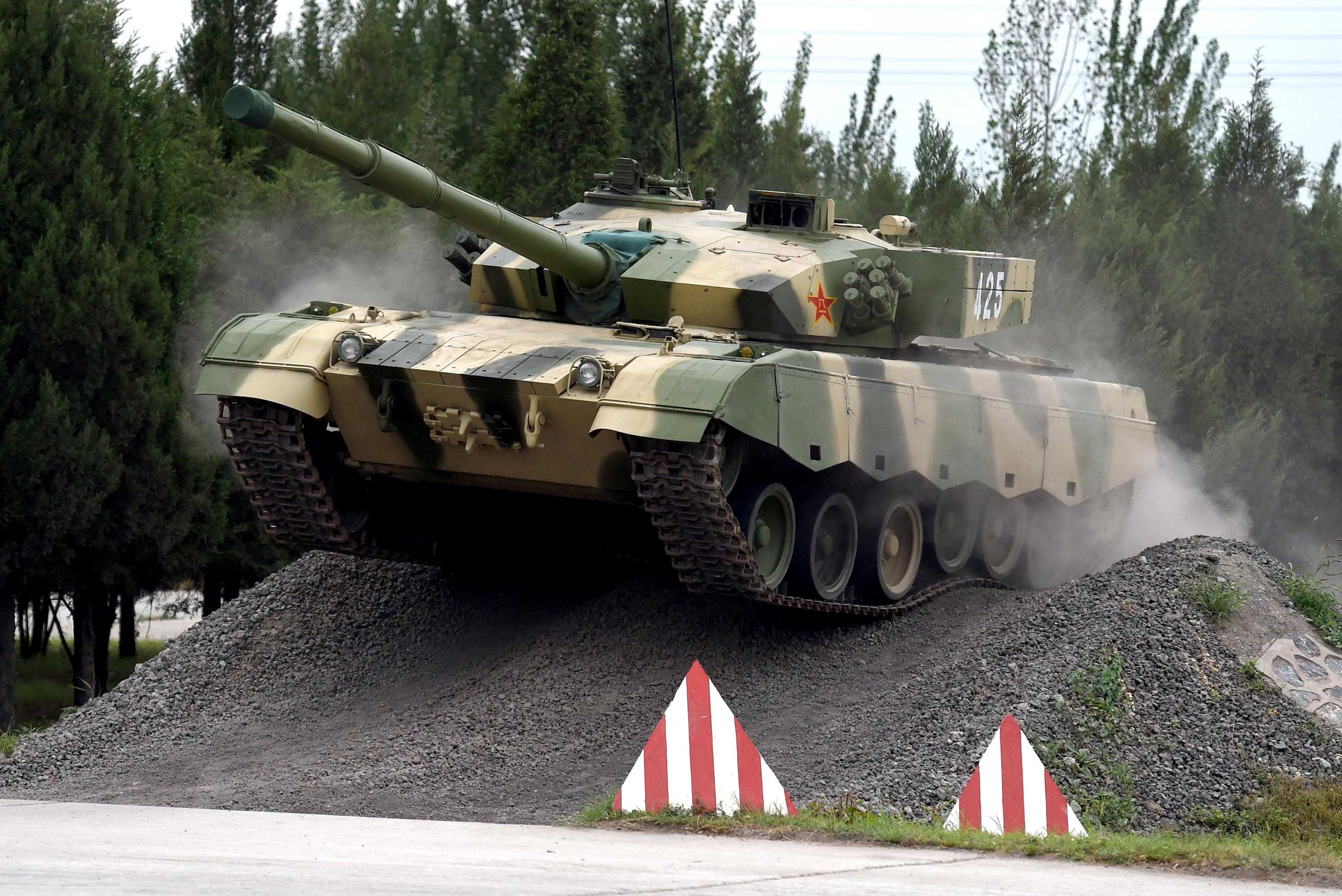 China's People's Liberation Army shows off its military might to the ...