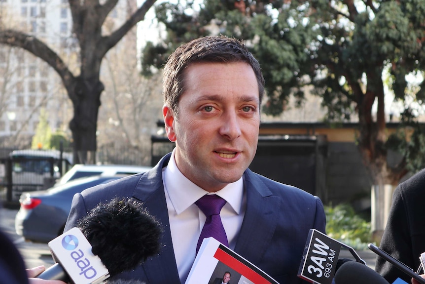 Victorian Liberal leader Matthew Guy responds to MP Tim Smith's ... Victorian Liberal leader Matthew Guy responds to MP Tim Smith's ...