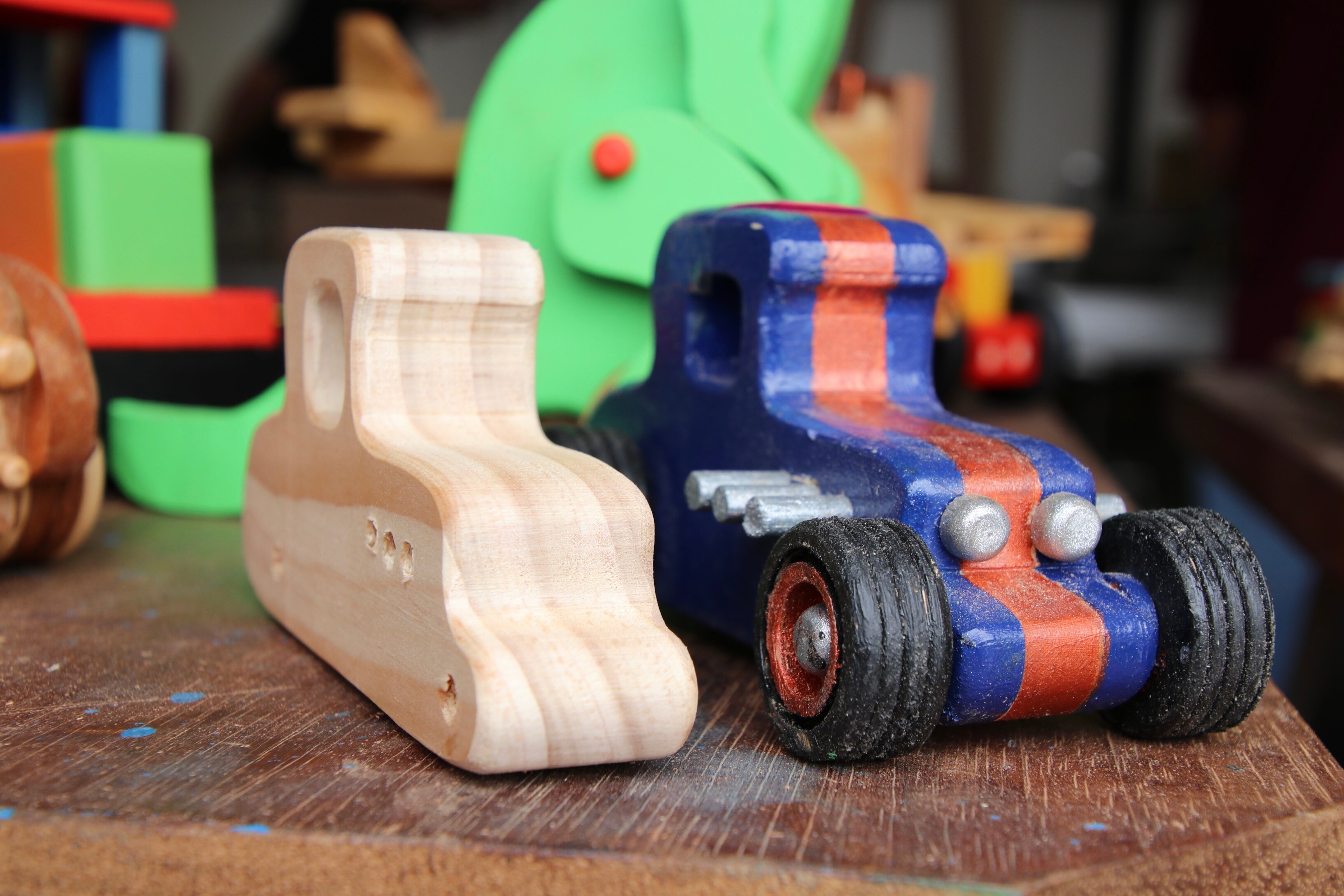 Like Santa's elves, volunteer woodworkers labour all year to make toys ...