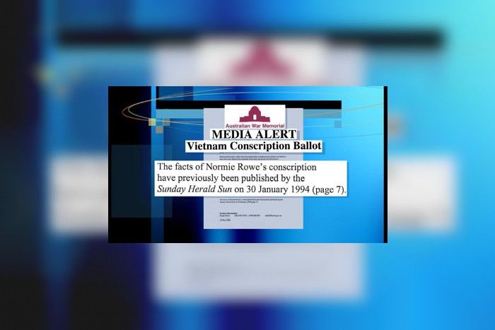 Normie's Dodgy Draft Mystery Solved - Media Watch