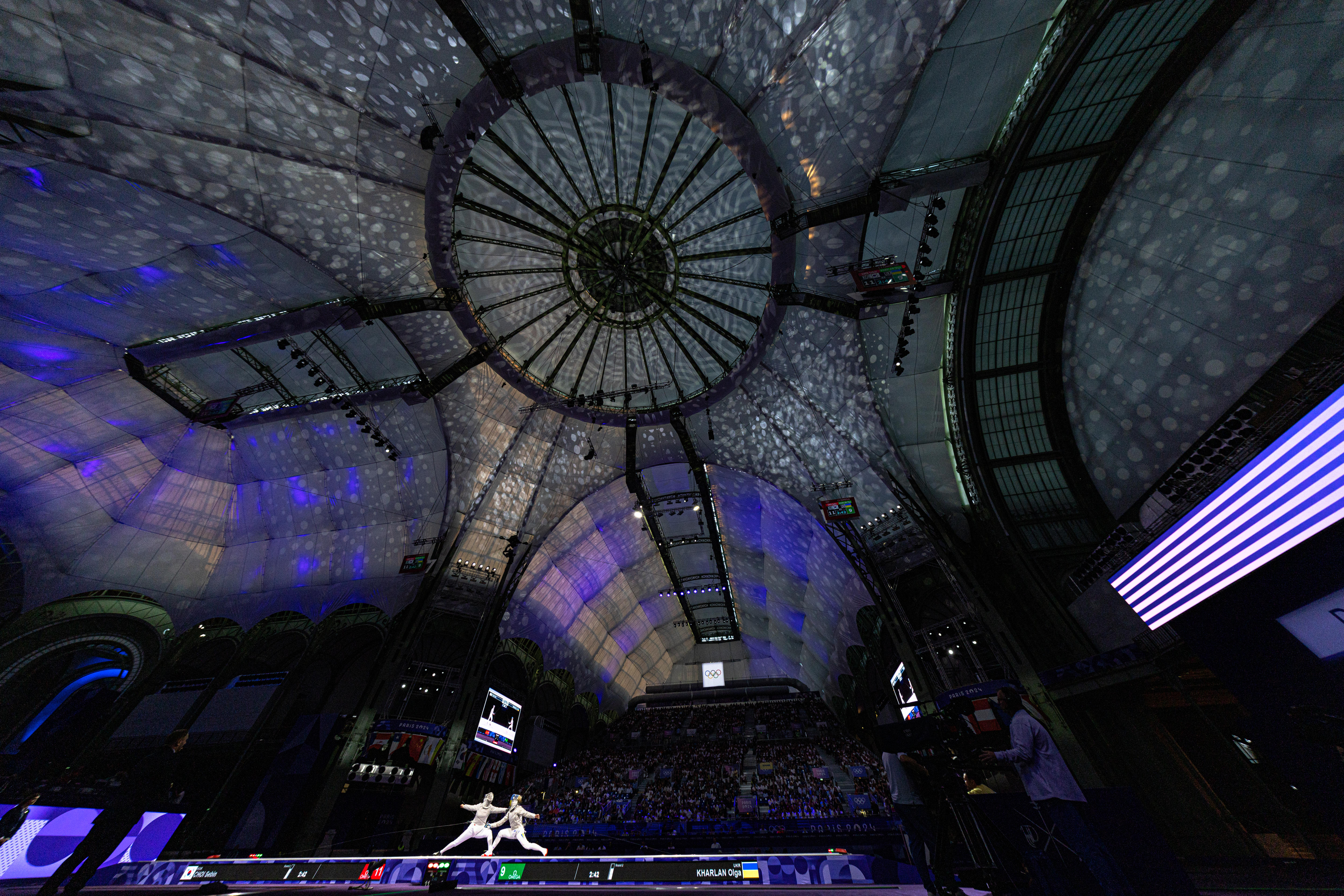 Paris Olympics fencing venue, Le Grand Palais, takes the breath away ...