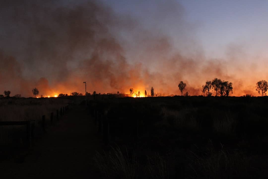 Territory Police investigating whether Uluru National Park bushfire was ...