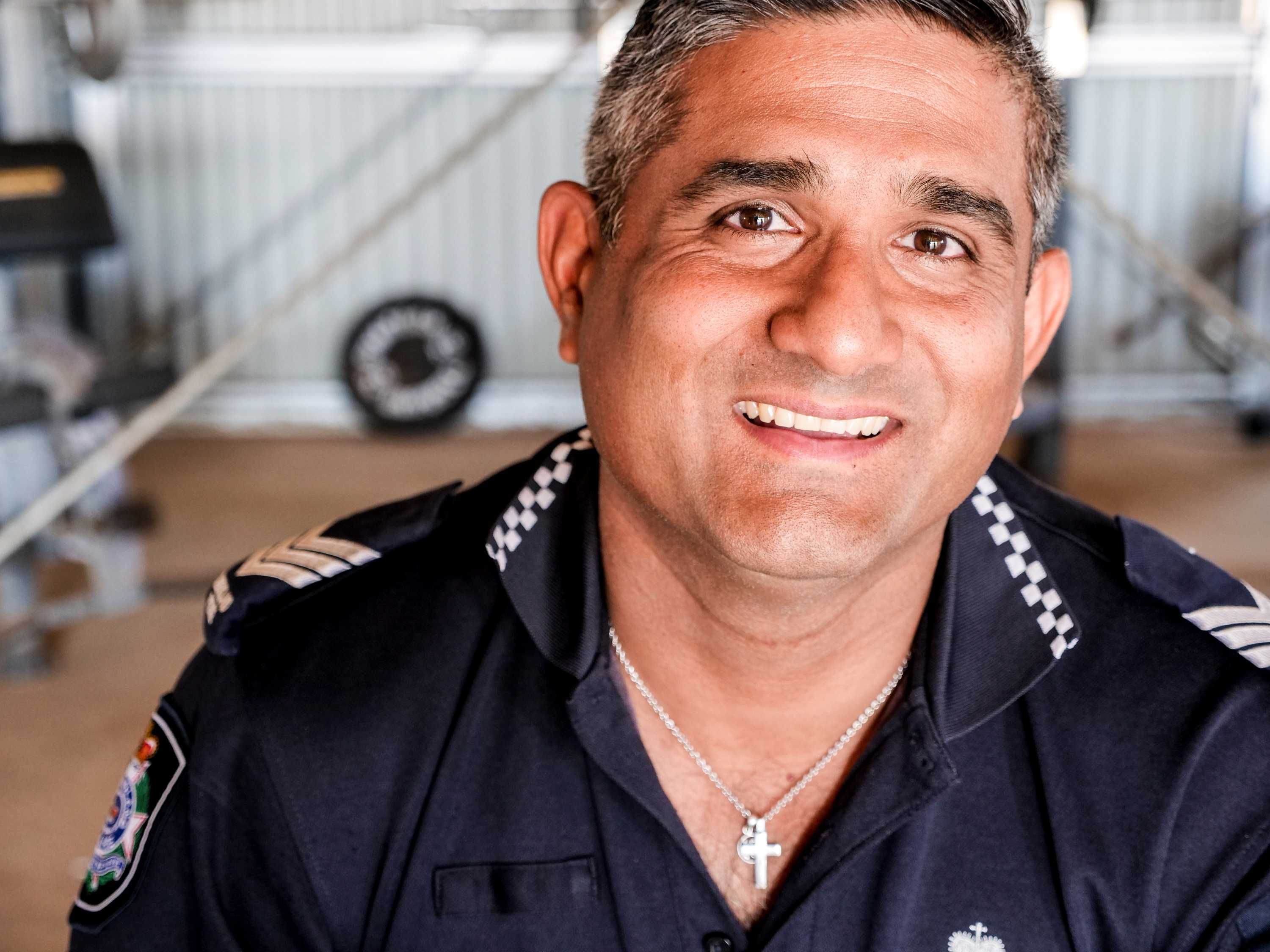 Outback cop Amit Singh opens free gym in his garage to help the locals ...