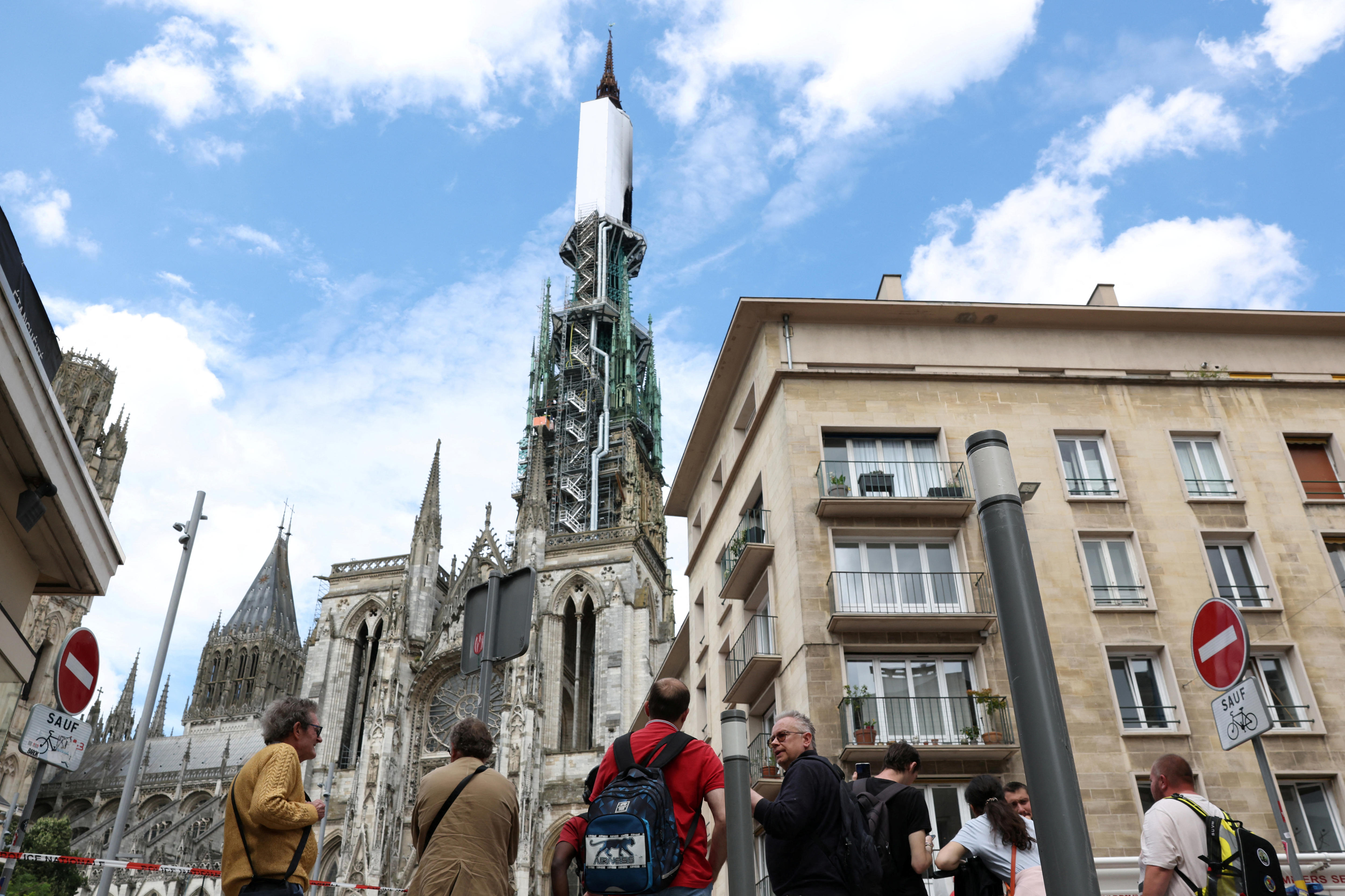 Rouen Cathedral, a Gothic remnant from 12th century France made famous ...
