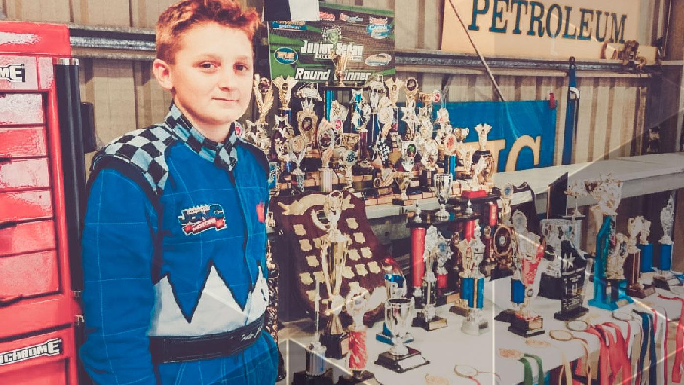 Young Racer - Behind The News