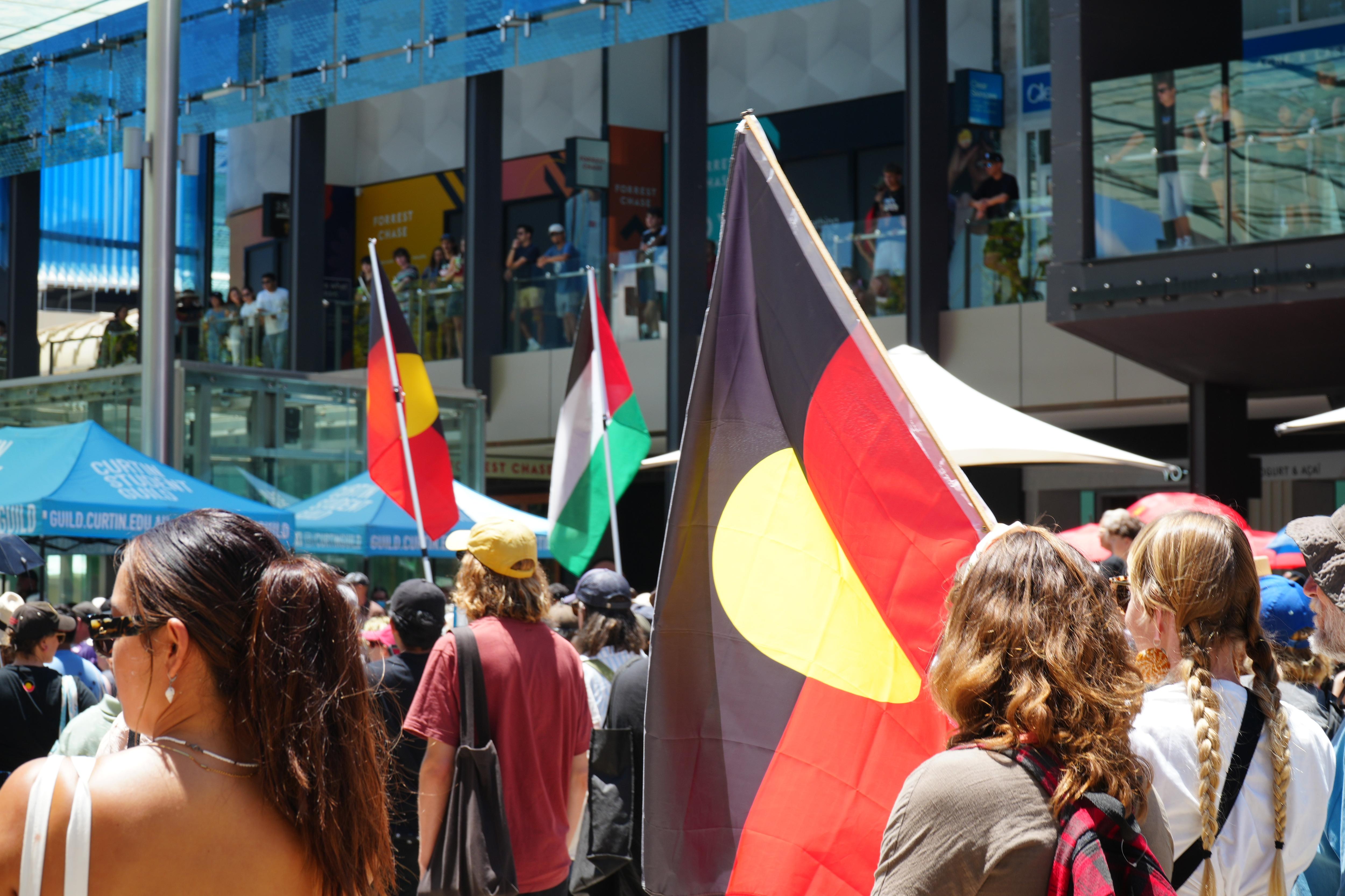 Protesters gather at Invasion Day rallies across Australia - ABC News