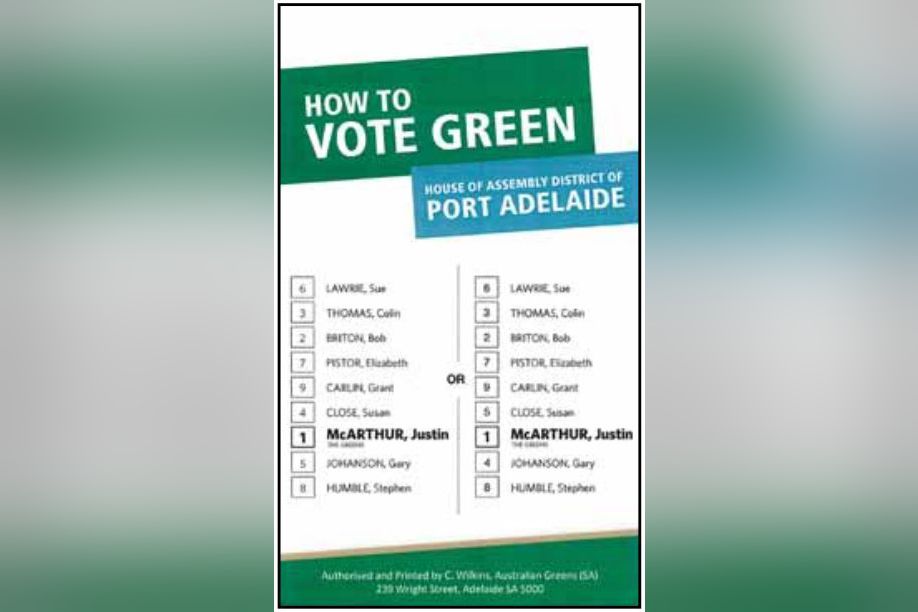 Greens Preference Communists in Port Adelaide By-election - ABC News