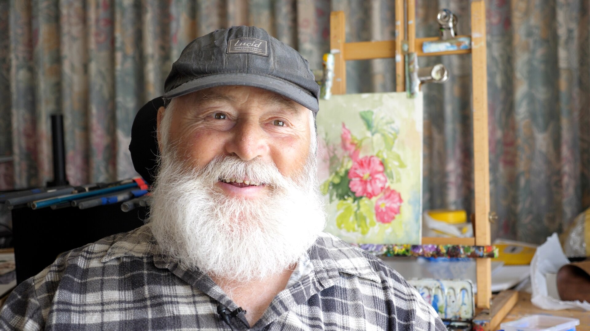 In learning to paint, Simon Rigg focused on what he had, not what he ...