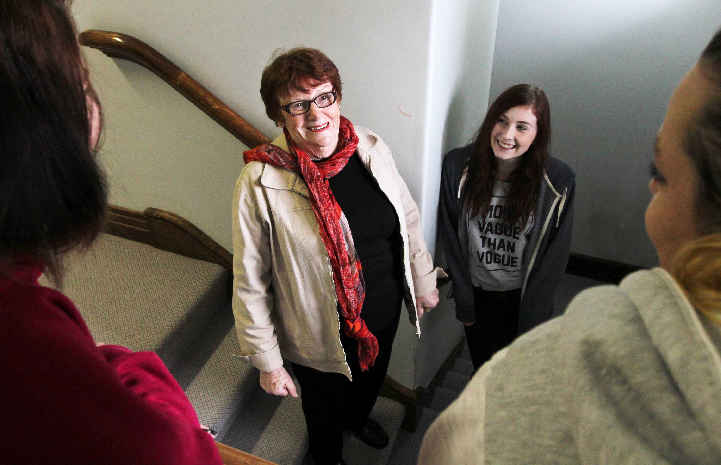 Back to school at 74: Noelene becomes a student the second time around ...