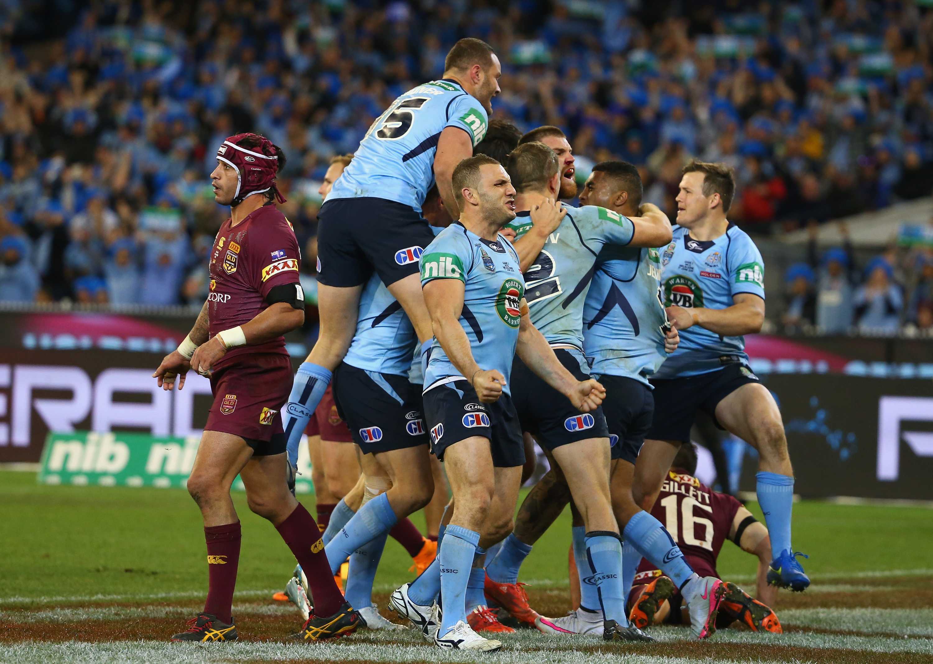 State of Origin: New South Wales Blues level series against Queensland ...