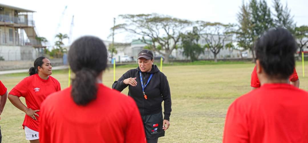 Tonga's inaugural Pacific Games women's rugby league 9s squad has the ...