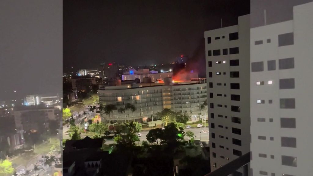 Stolen helicopter on 'unauthorised' flight crashes into roof of Cairns ...