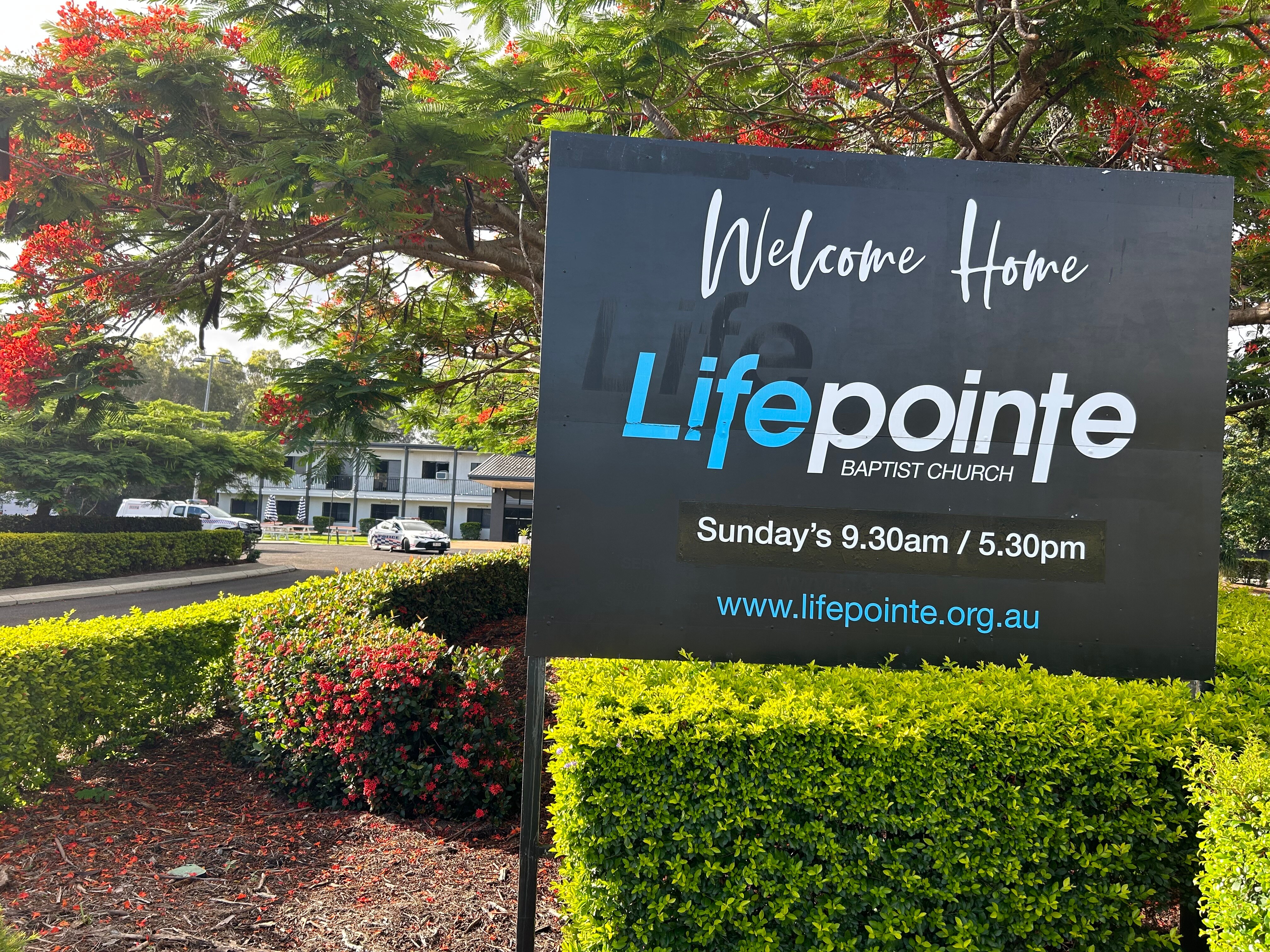 Lifepointe Baptist Church destroyed by fire on Sunshine Coast as ...