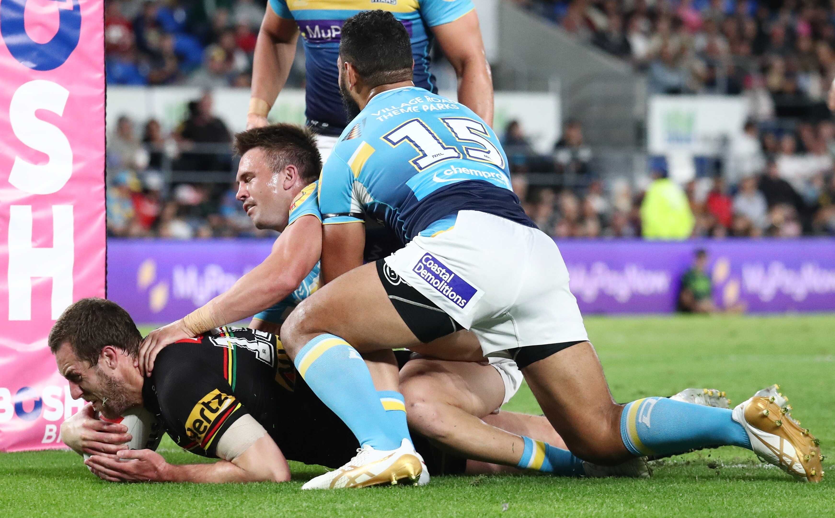 Storm survive scare as Panthers move back on top of NRL ladder and ...